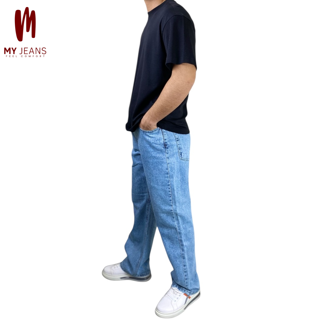 Men’s Bootcut Jeans Classic Blue MY JEANS – myjeans.pk