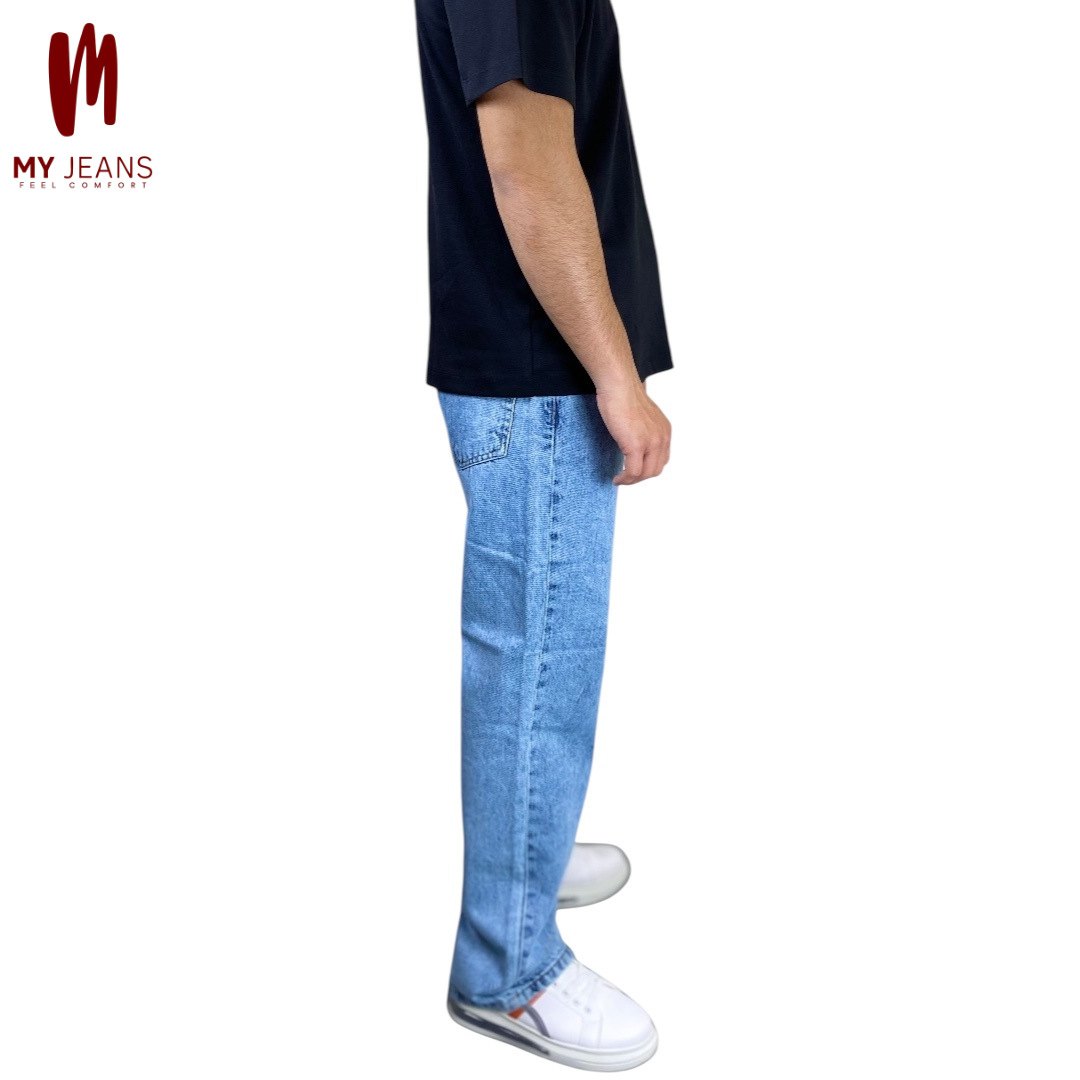 Men’s Bootcut Jeans Classic Blue MY JEANS – myjeans.pk